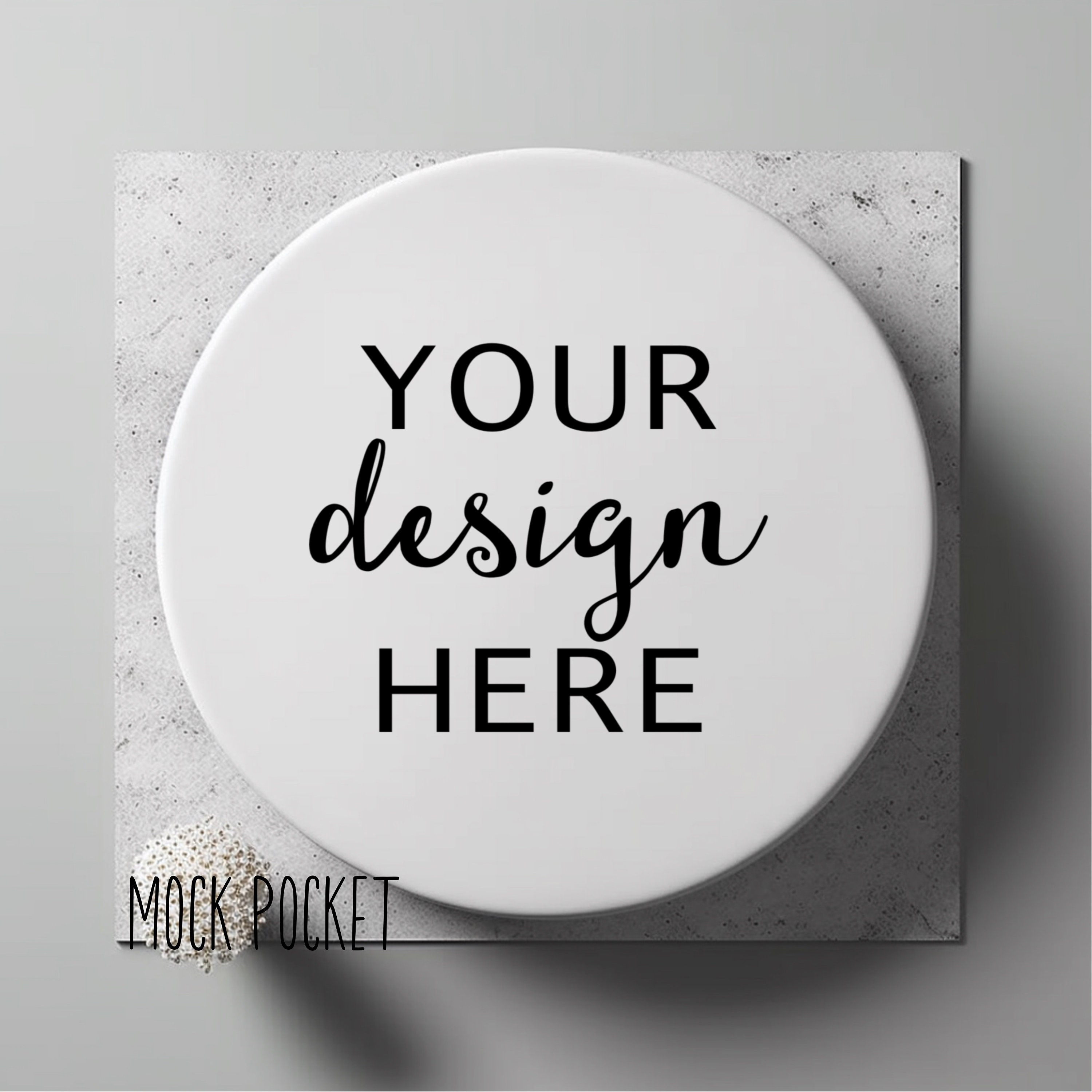 Cake Topper Mockup White Round Plain Cake Mockup Wedding - Etsy