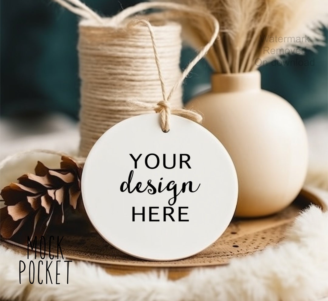 Wedding Favor Tag Mockup Boho Tag Mockup Thank You Tag Mockup Gift Tag ...