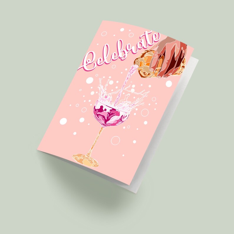 Celebrate Instant Printable Greeting Card, Congrats, Birthday ...