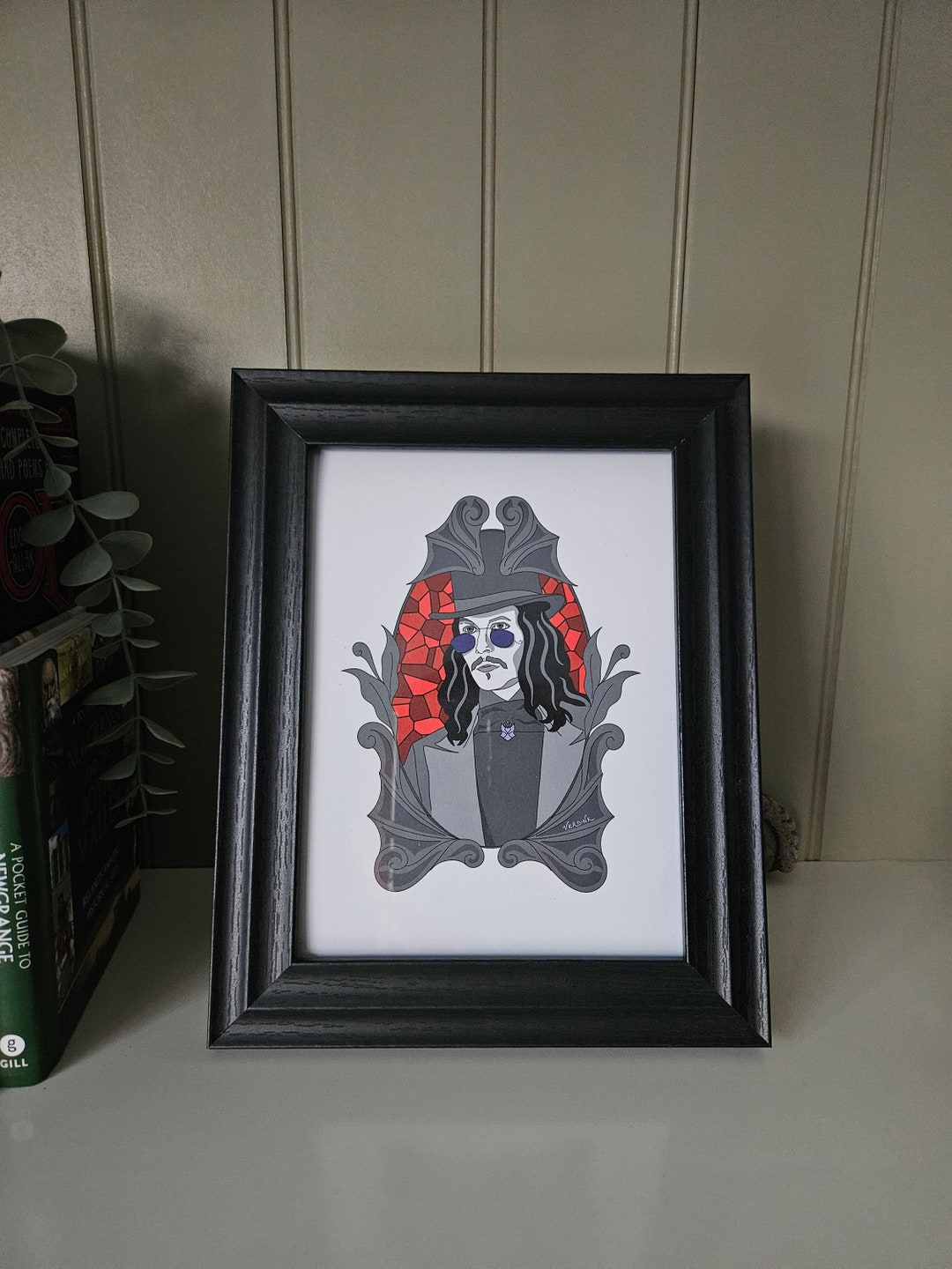 Dracula Art Print - Etsy