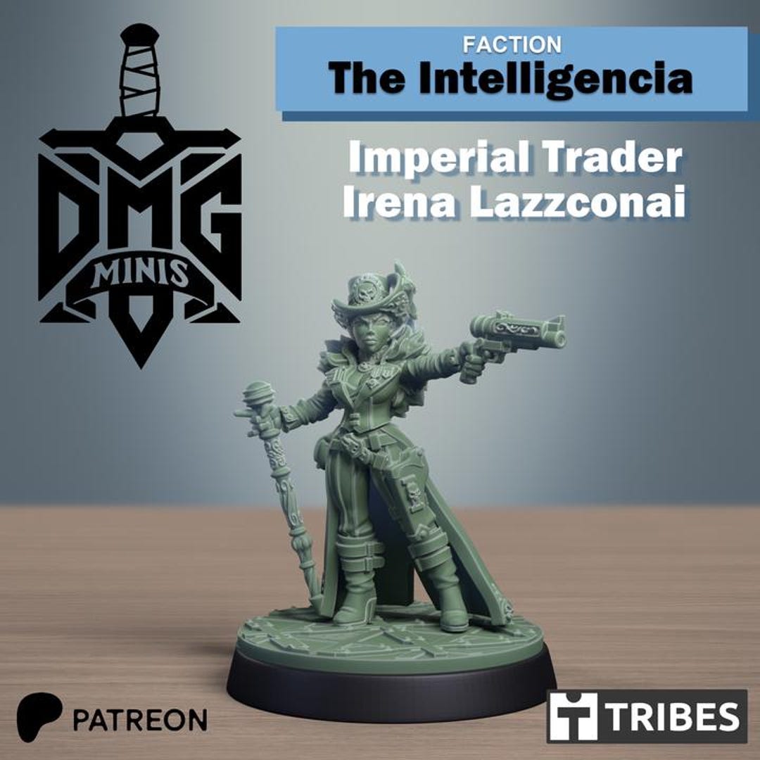 3d Printed Imperial Trader for the Intelligencia Great Proxy for Your ...