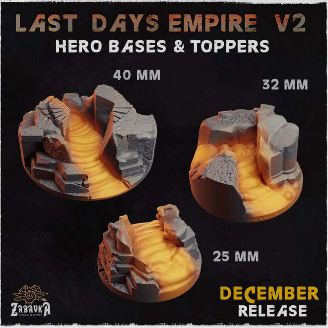 Hero Bases for Your Table-top War Game Miniatures - Etsy UK