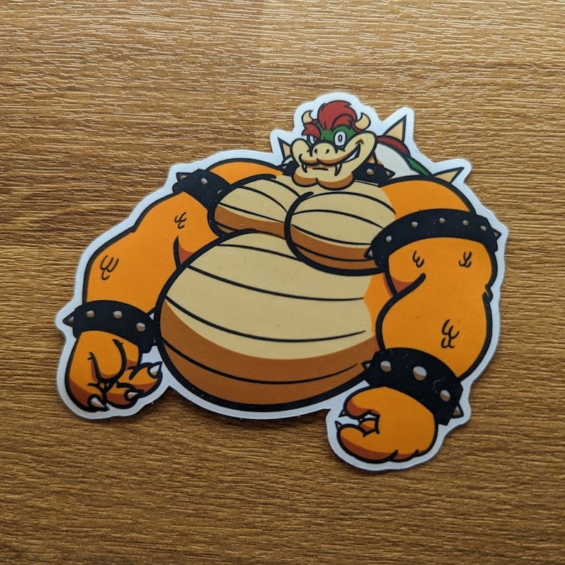 Bara Bowser Sticker - Etsy