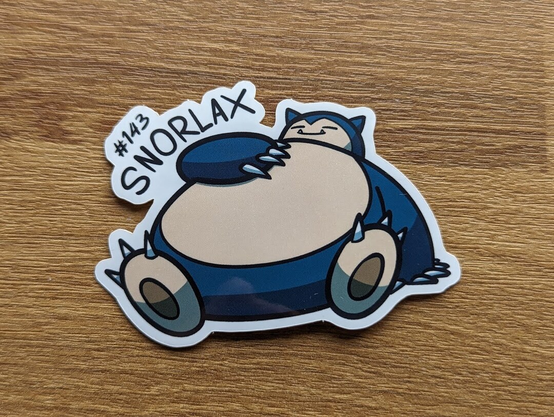 STICKER: Snorlax - Etsy
