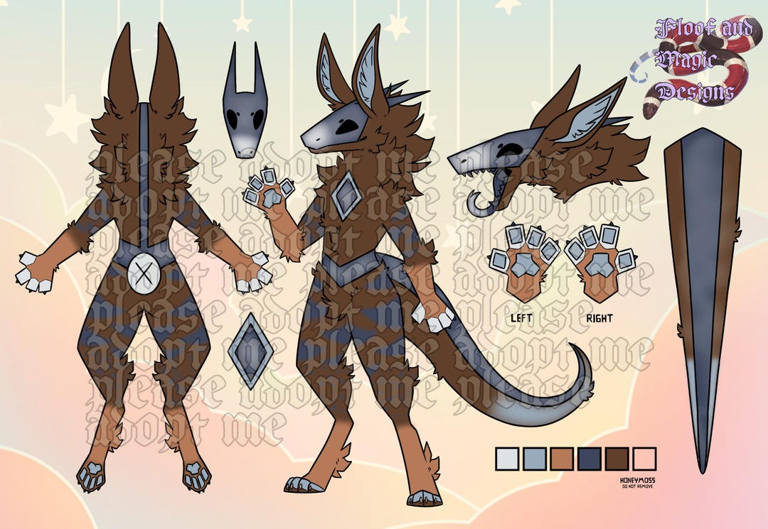 Mantled Beast Adoption 5 - Etsy