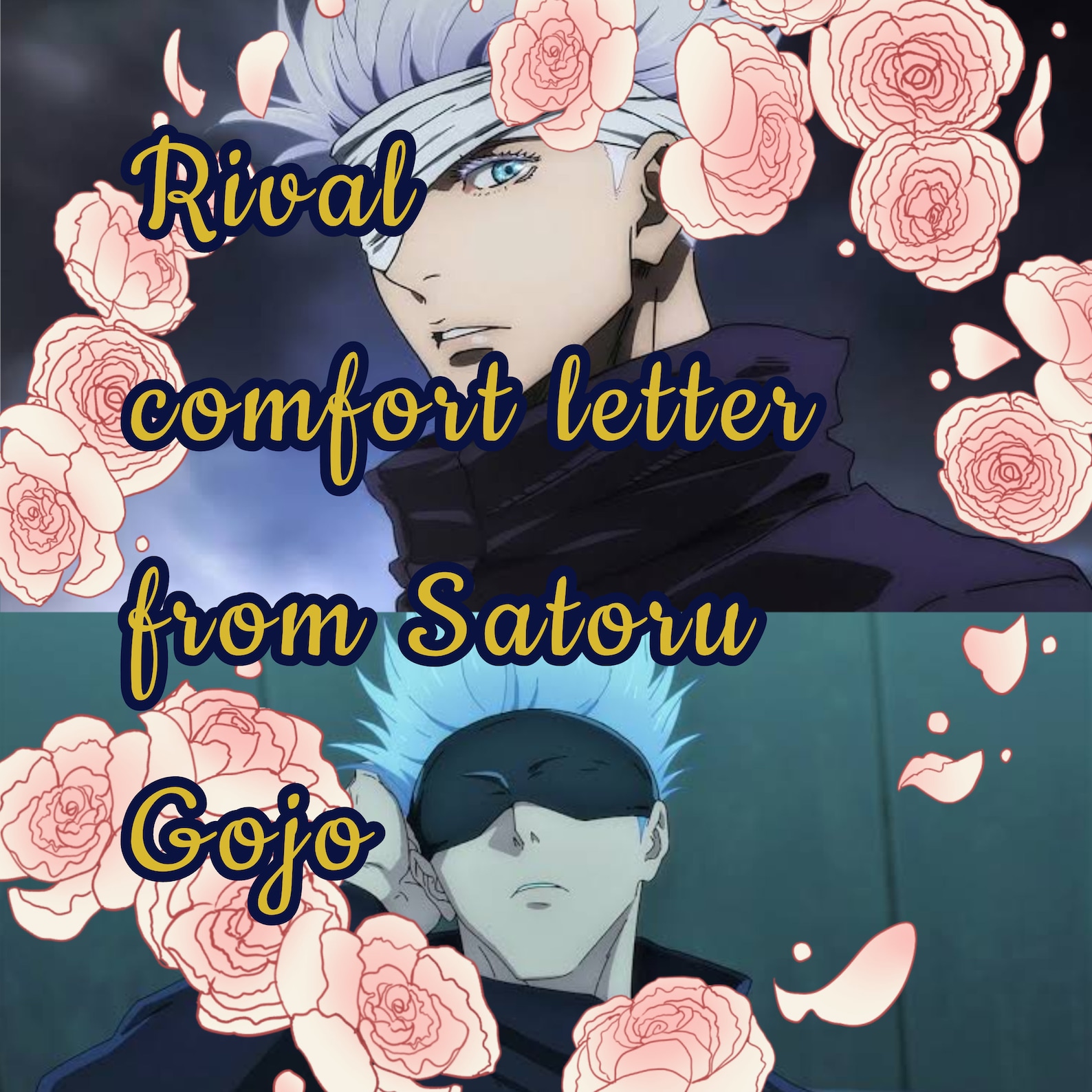Rival Comfort Letter From Satoru Gojo - Etsy UK