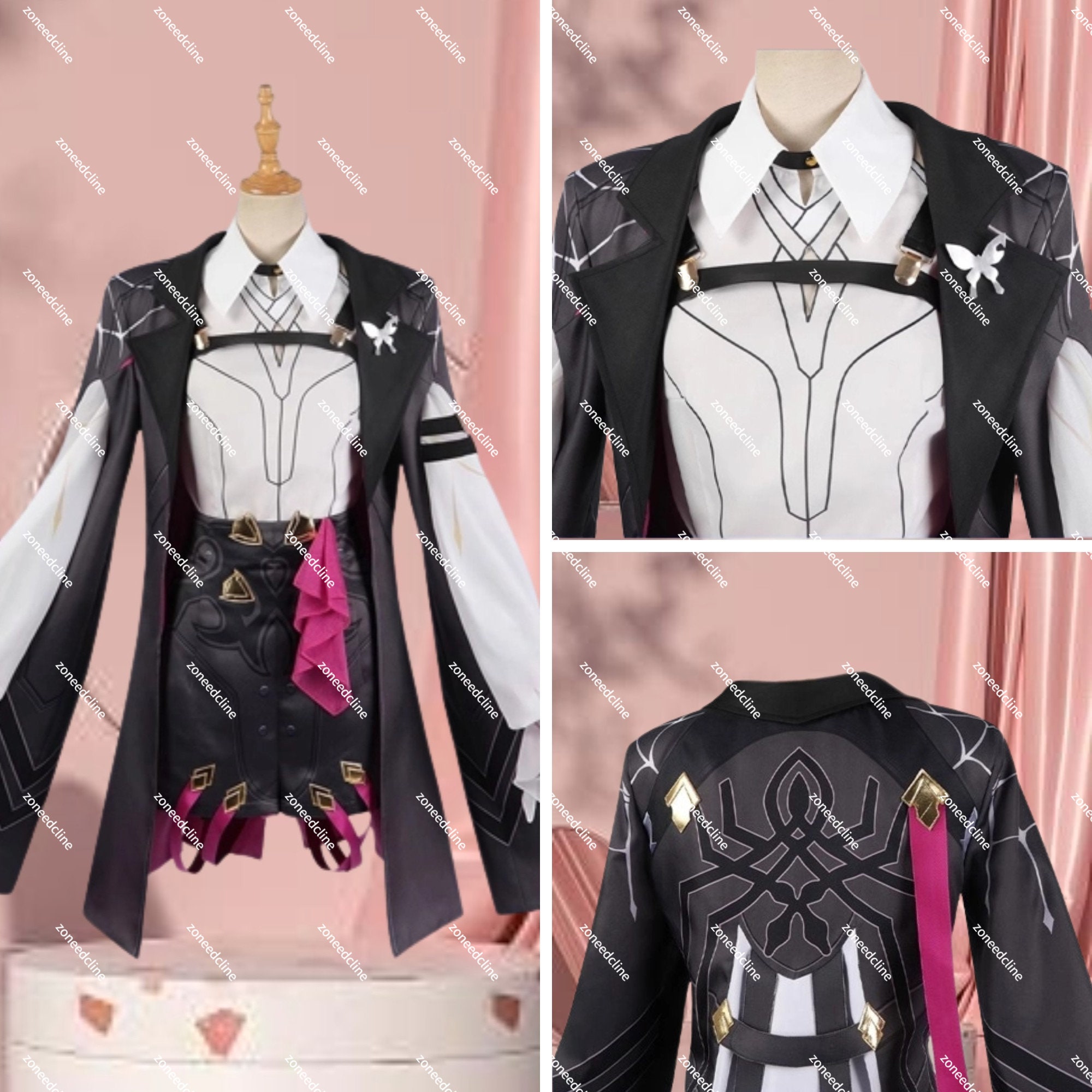 Kafka Cosplay Costume Honkai Star Rail Kafka Dress Costume for - Etsy