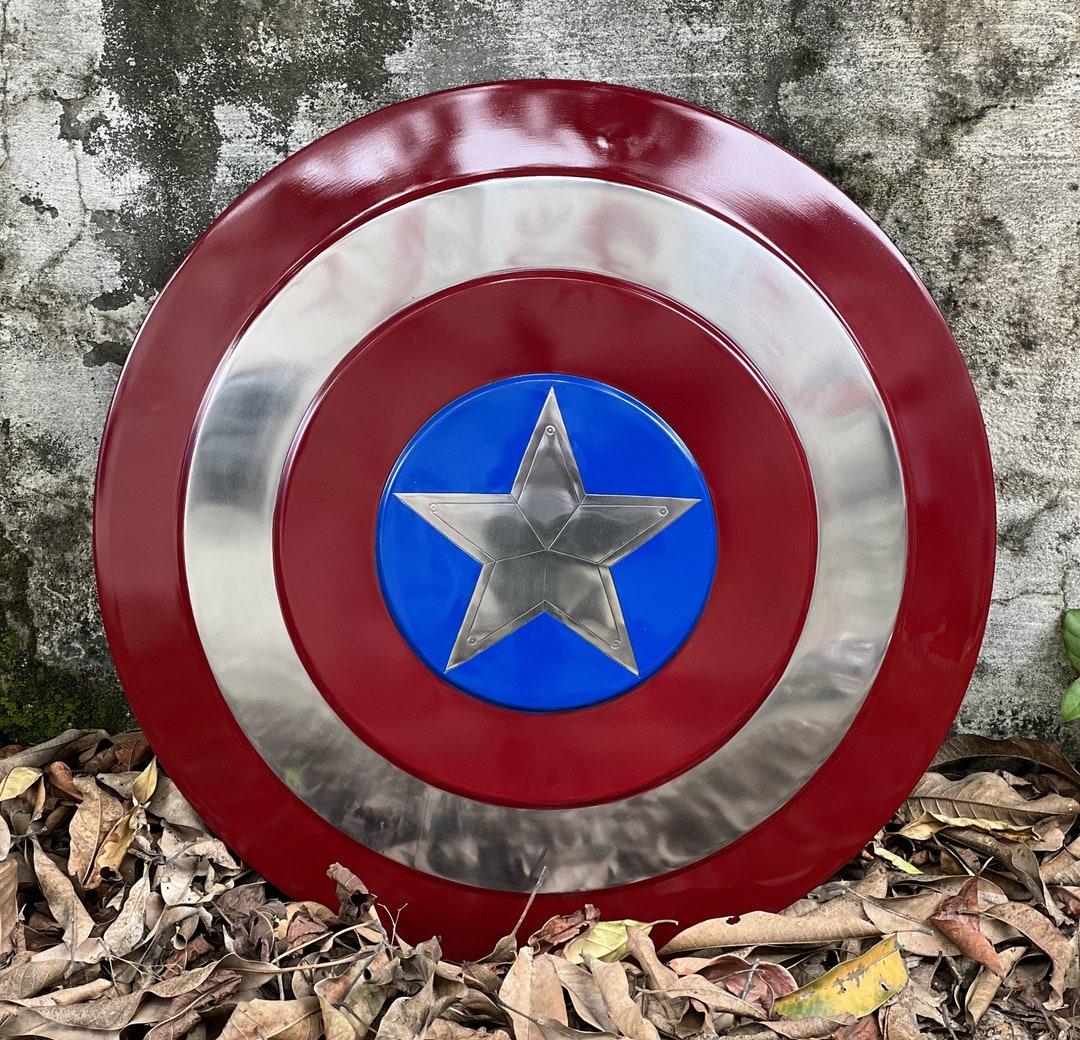 Personalized Captain America Shield: Battle Damaged Cosplay Replica - Etsy