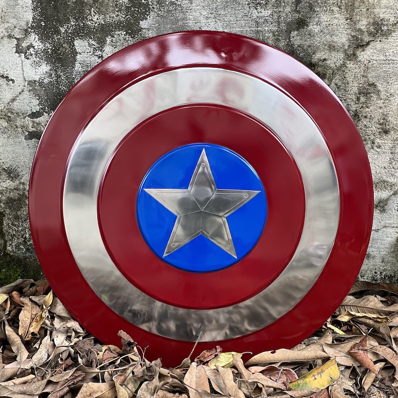 Captain America Shield Metal - Etsy
