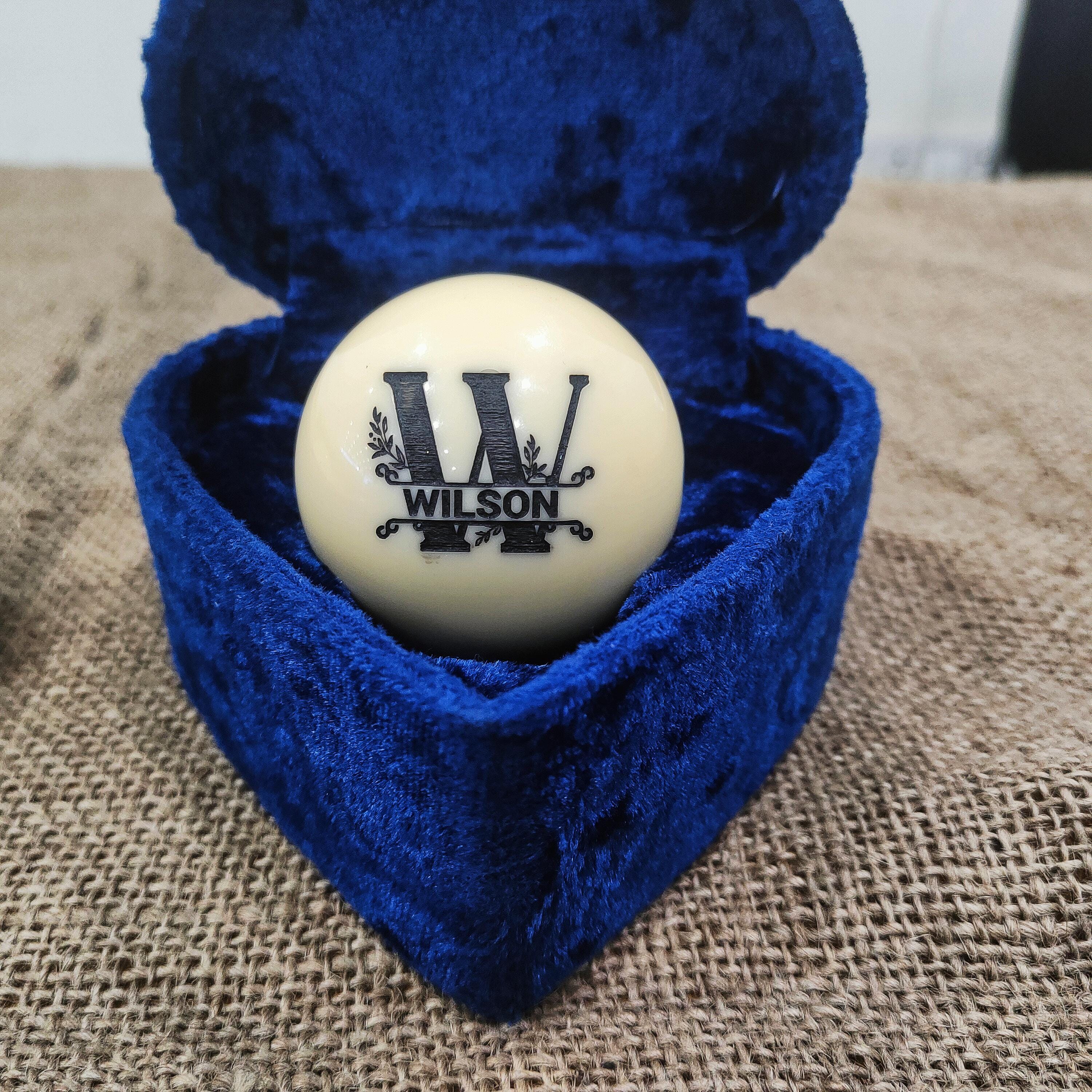 Personalized Engraved Cue Ball | Custom Billiards Ball Gift for Dad ...