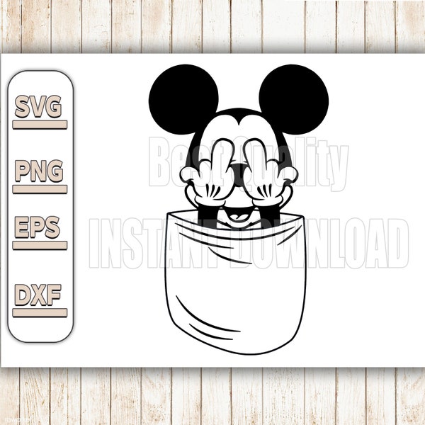 Mickey mouse fingers svg - Etsy Österreich