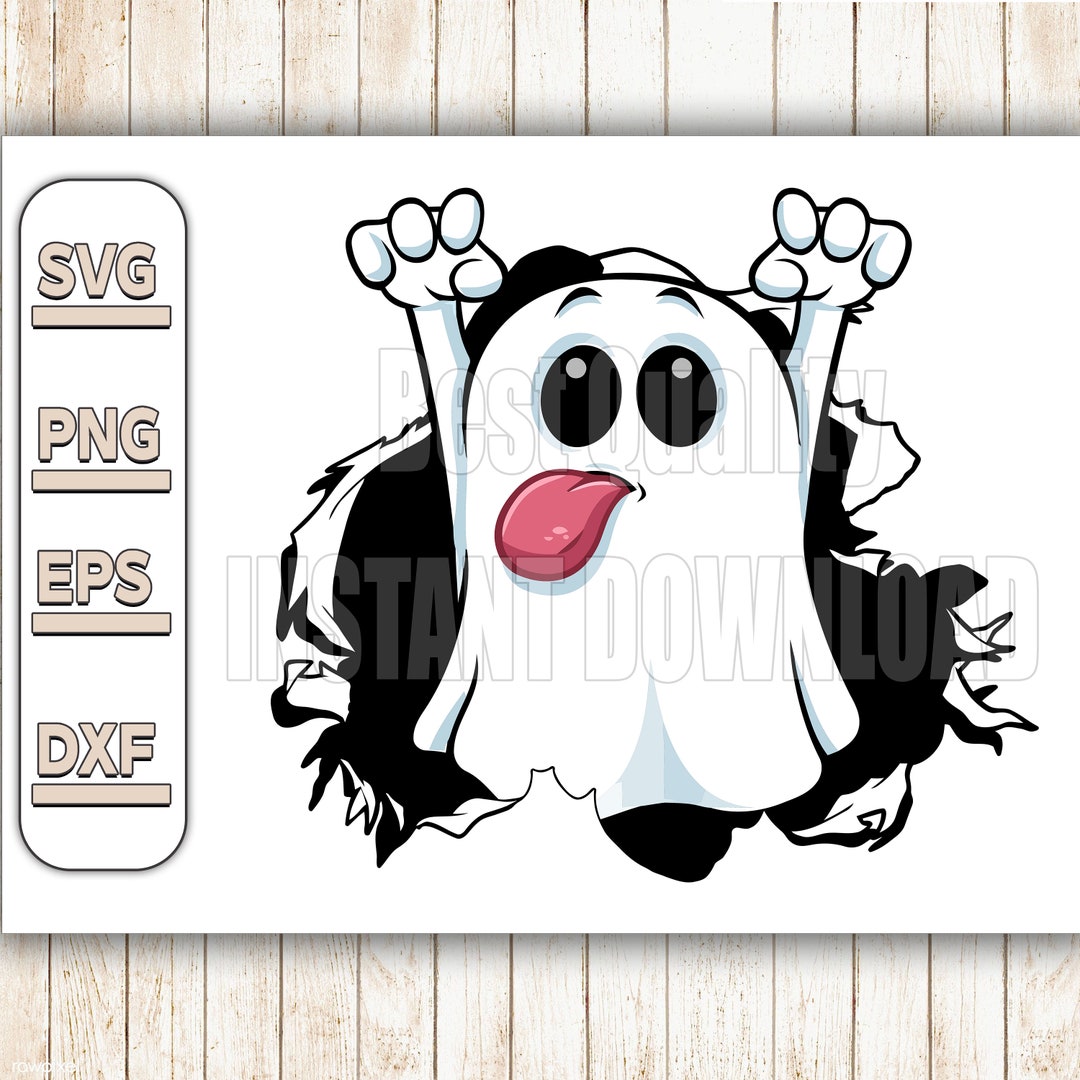 Ghost SVG, Halloween SVG, Simple Ghost Svg, Seasonal SVG, Halloween ...