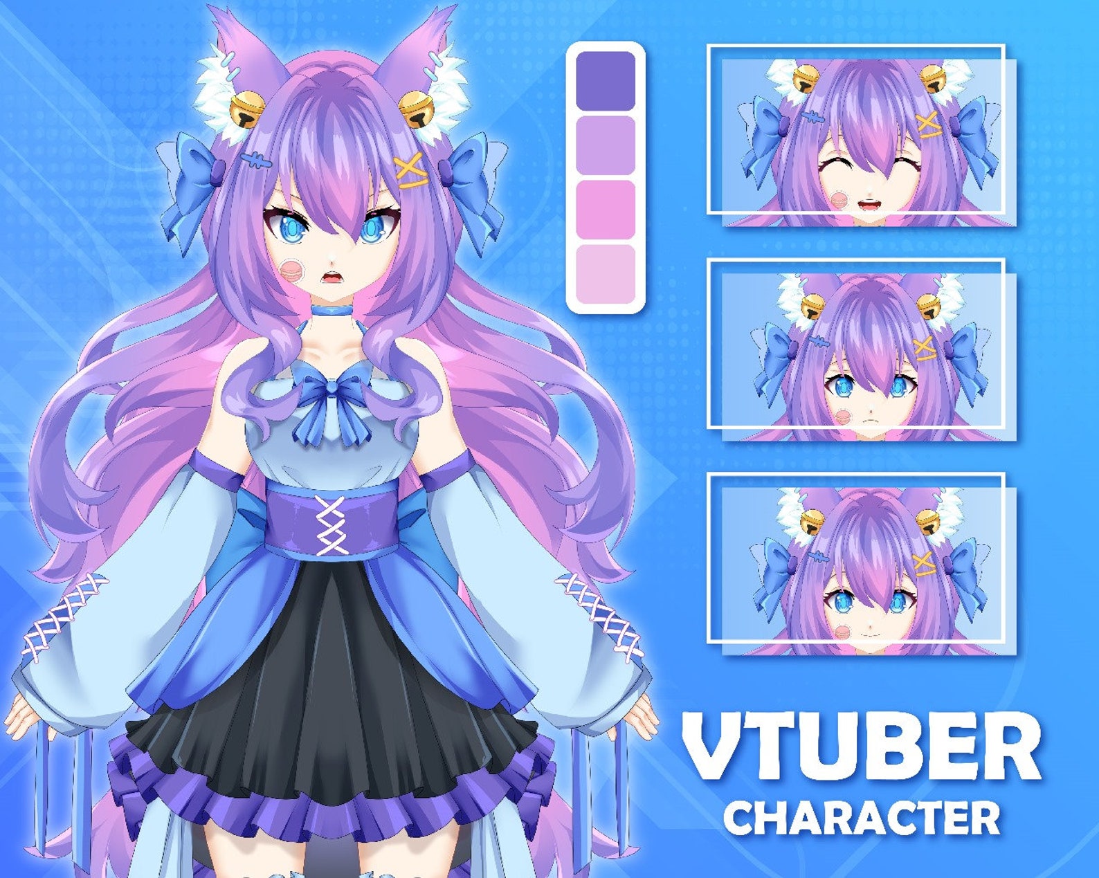 Vtuber Model Male Vtuber Model Vtuber Commission Vtuber - Etsy Canada