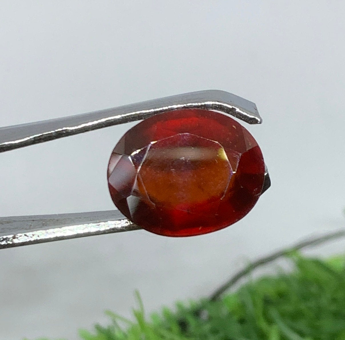 Natural Hessonite Garnet gomed Ratan Certified High Quality - Etsy