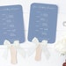 Dusty Blue Wedding Table Sign, Modern Minimalist Table Sign Template ...