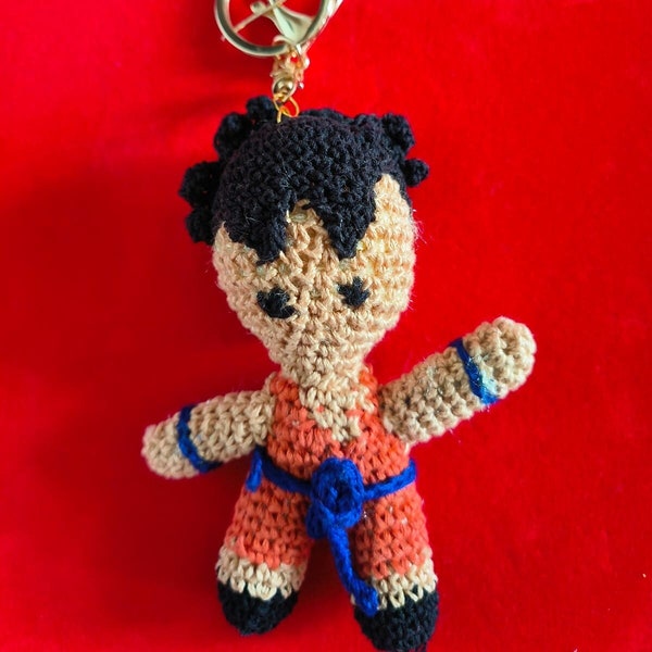 Goku Keychain - Etsy