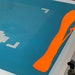 Neon Poster Screen Printed - 8-bit Duck Hunt - Handmade - Size 50 X 70 ...