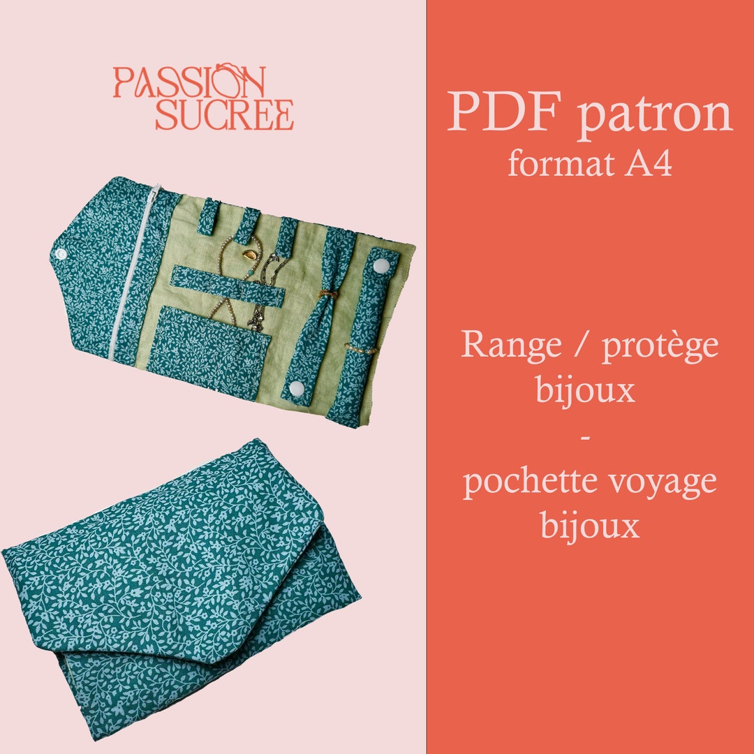 Pattern Range / Jewelry Protector Jewelry Travel Pouch - Etsy