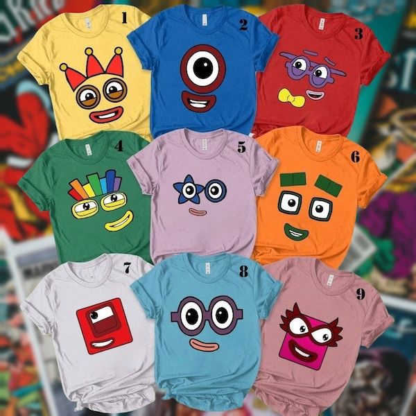 Numberblocks Costume - Etsy Australia