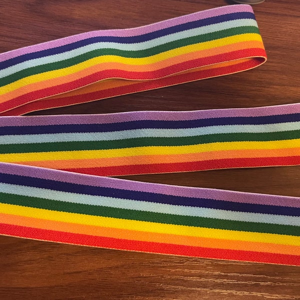 Colored Elastic 1 Inch - Etsy