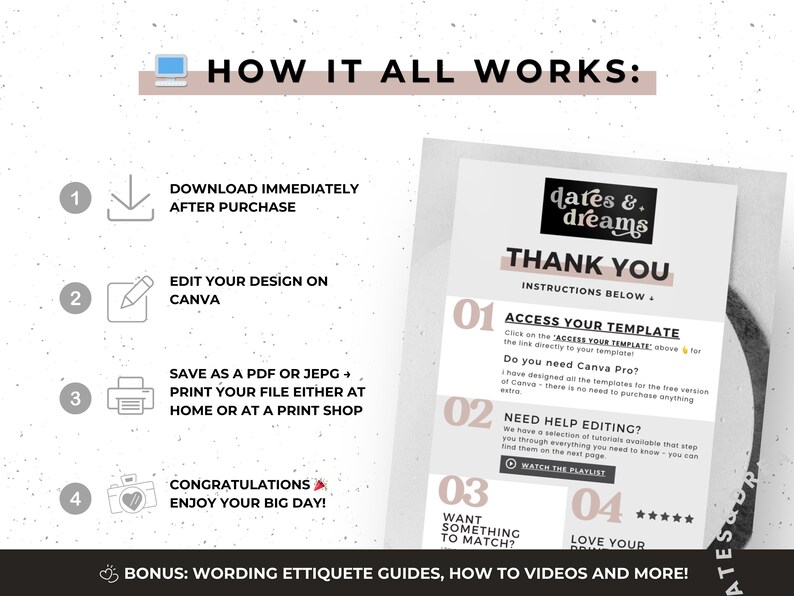 Minimalist in Loving Memory Sign, Simple in Loving Memory Sign Wedding ...