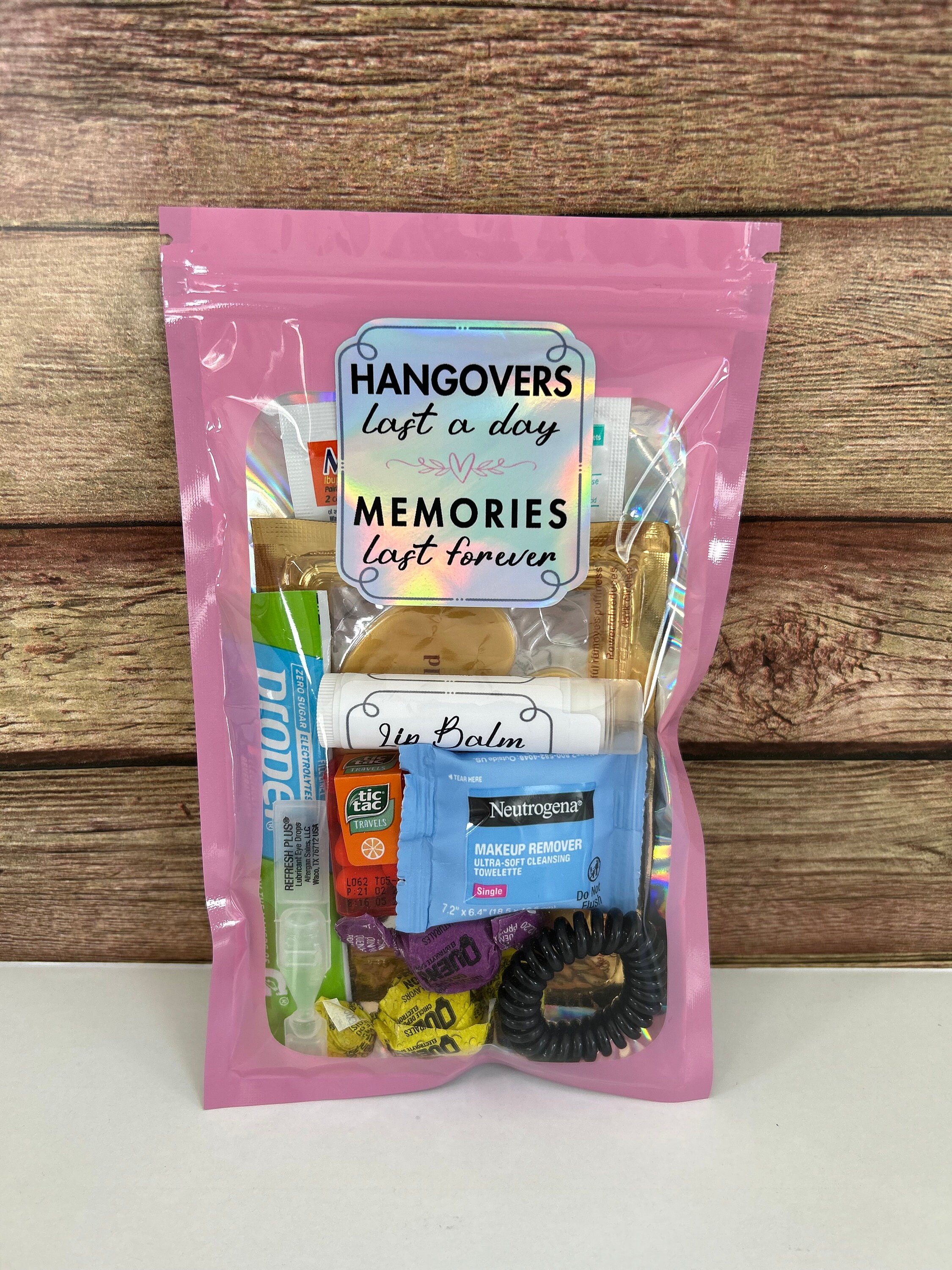 Hangovers Last a Day, Memories Last Forever Recovery Bags - Etsy