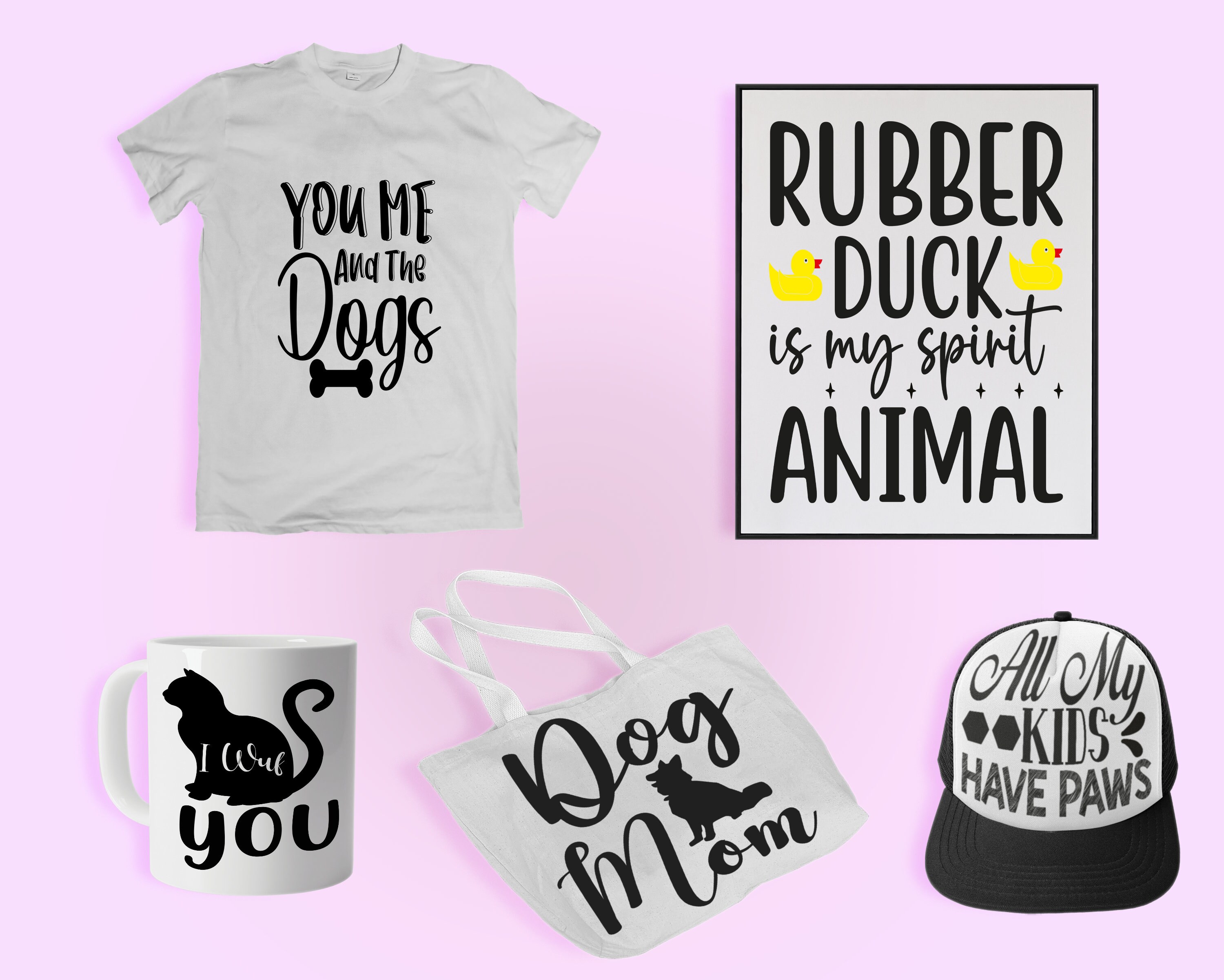 Animal SVG Bundle, SVG Files for Cricut, Digital Download, Cut File ...