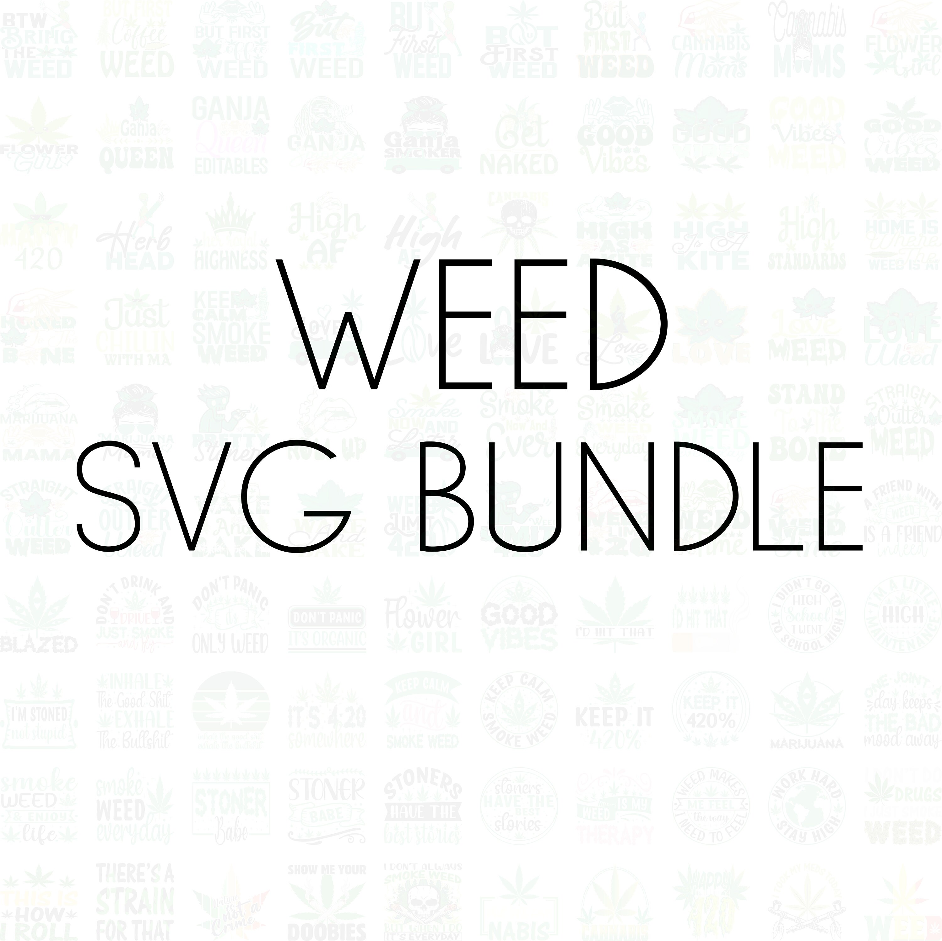 Weed SVG Bundle SVG Files for Cricut Digital Download 100 - Etsy Australia