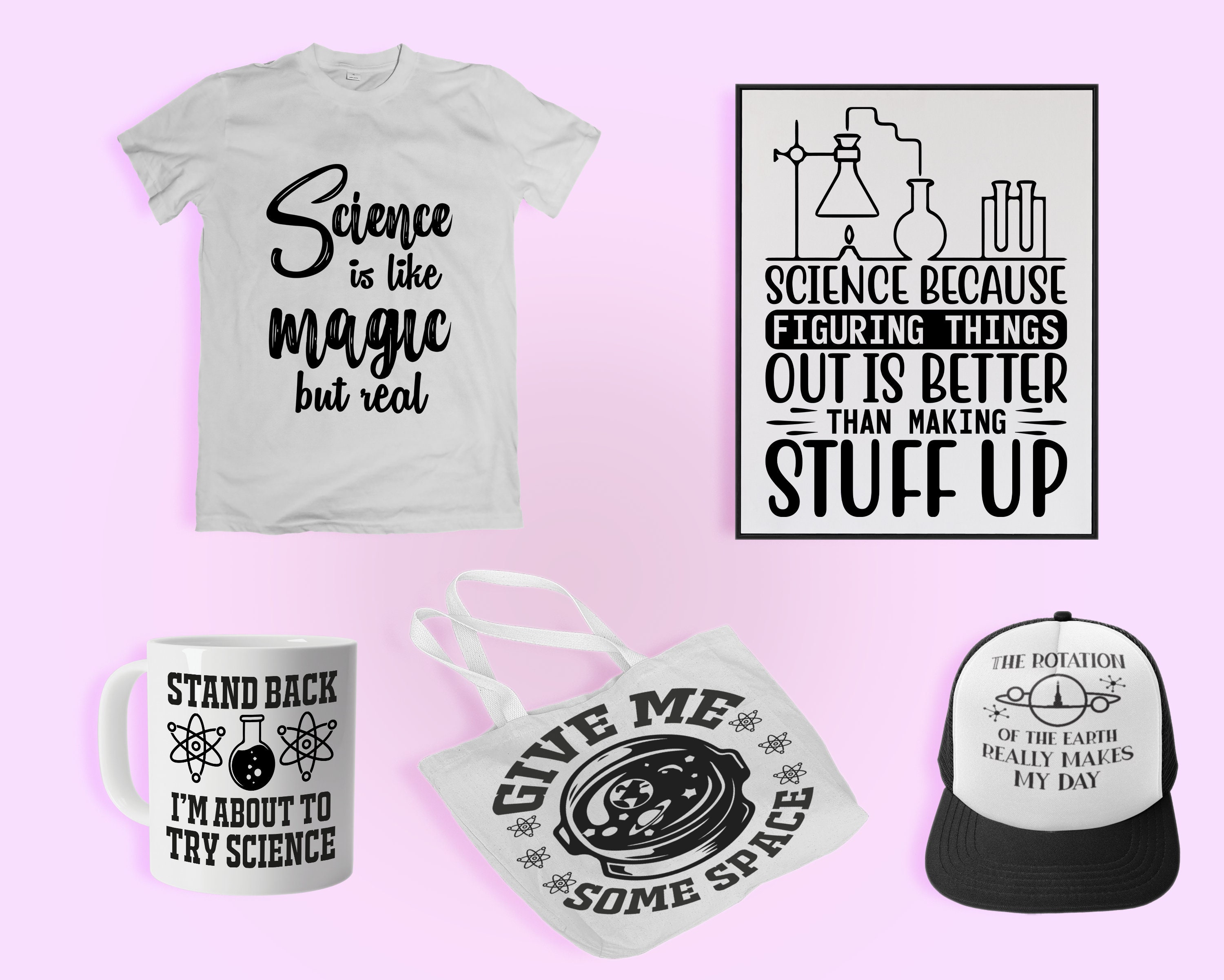 Science SVG Bundle, SVG Files for Cricut, Digital Download, Cricut ...