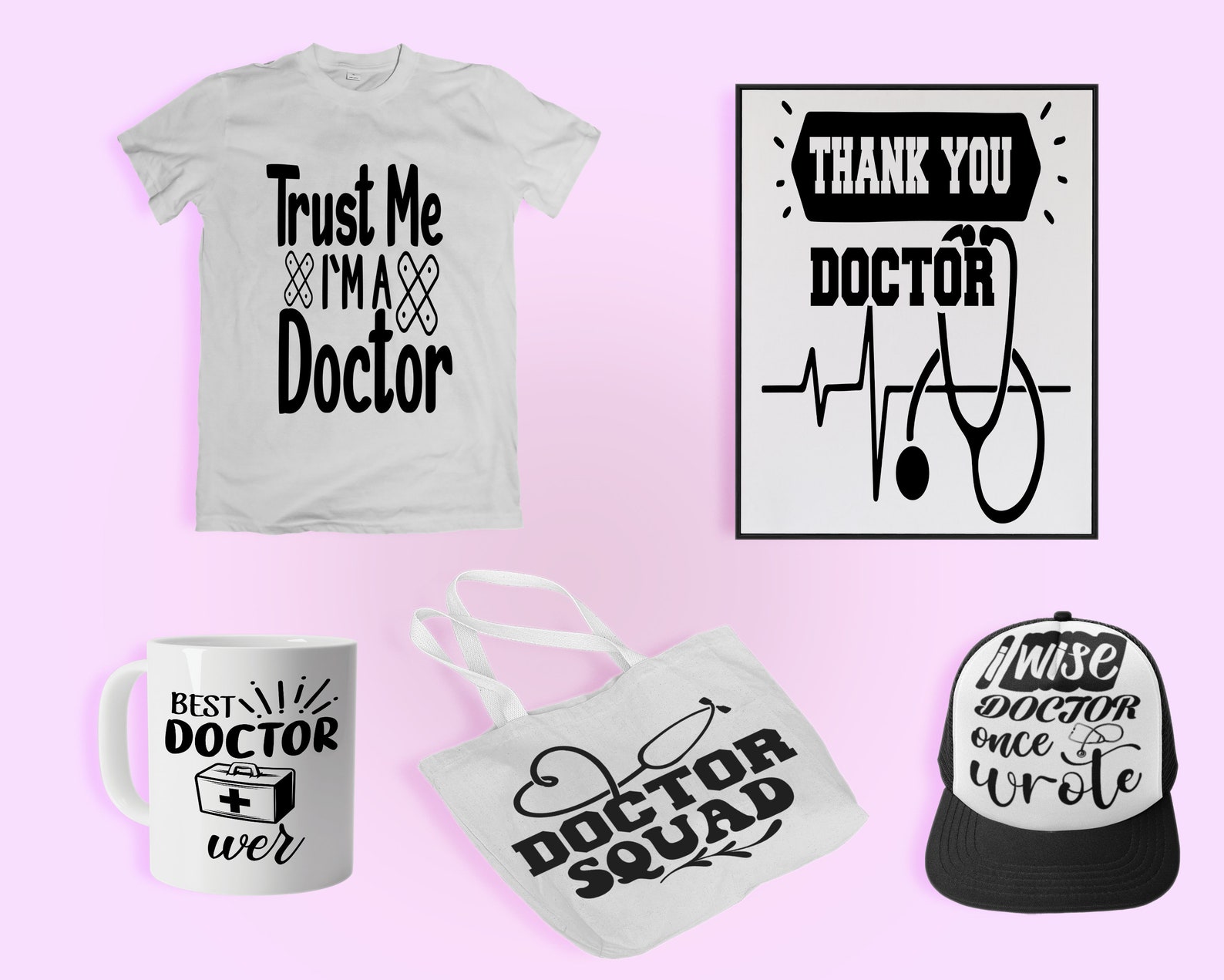 Doctor SVG Bundle, SVG Files for Cricut, Digital Download, Doctor ...