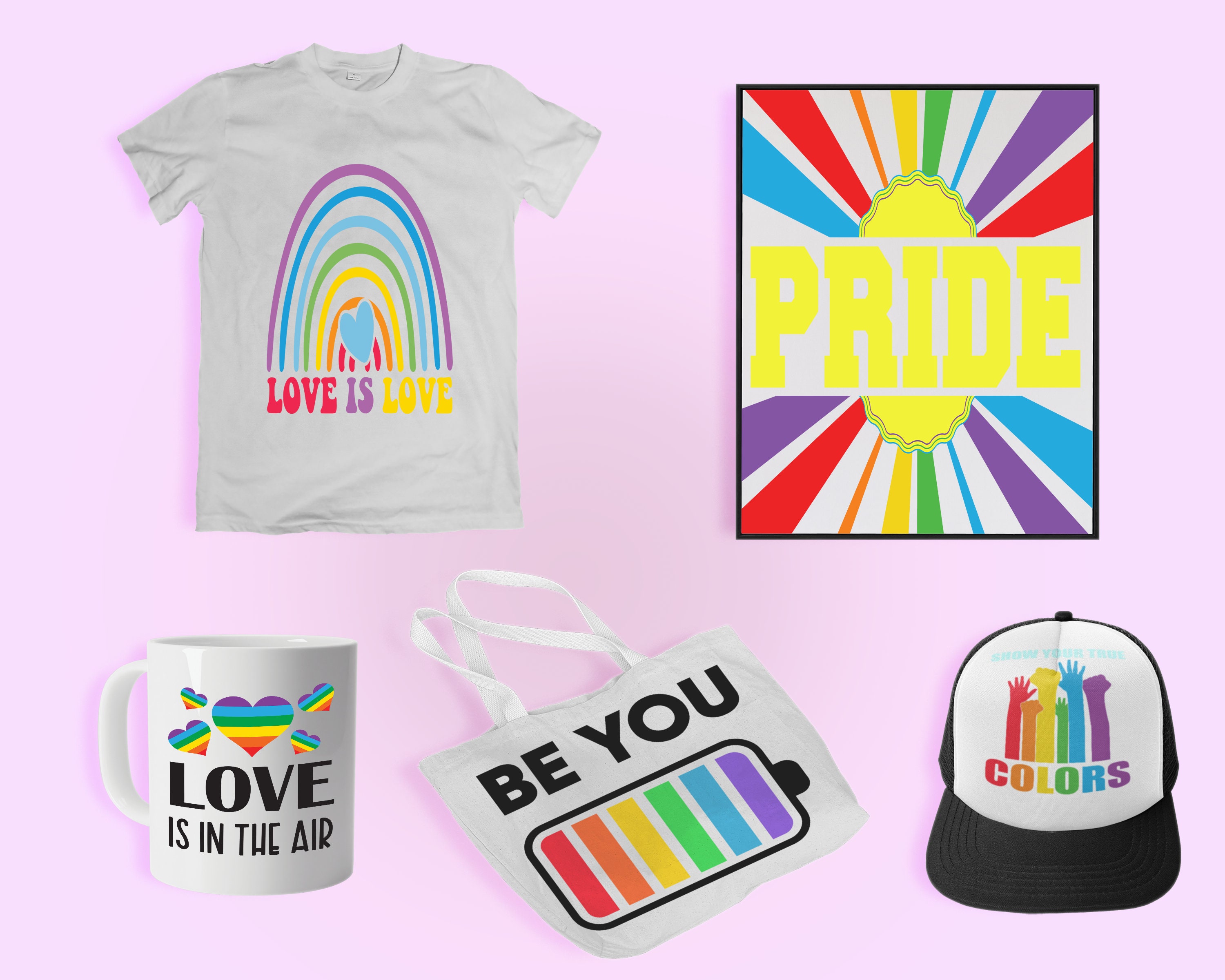 LGBT Svg Bundle, LGBT Quotes, SVG Files for Cricut, Pride Svg, Digital ...