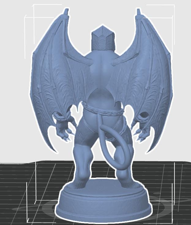 Cthulhu STL File for 3D Printing – Ancient Abyss Titan, Lovecraftian ...
