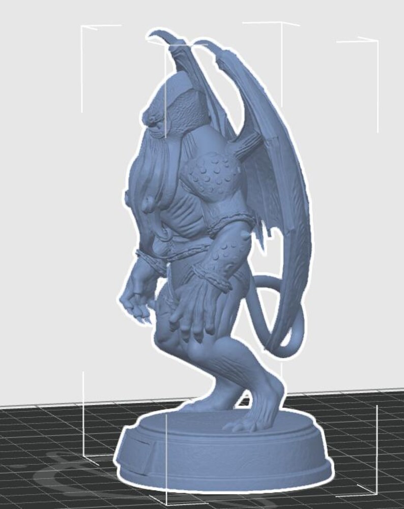 Cthulhu STL File for 3D Printing – Ancient Abyss Titan, Lovecraftian ...