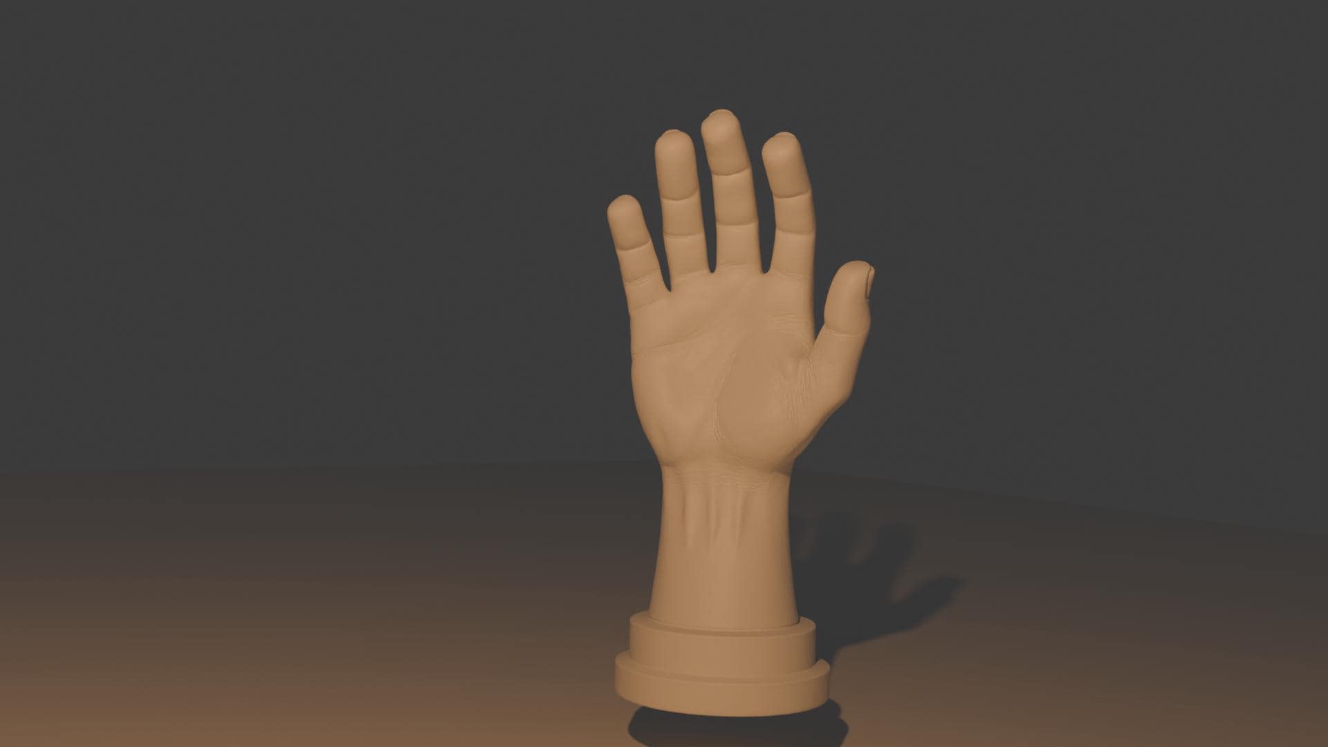 Detailed Anatomical Human Hand 3D Model Stl/3mf File | Realistic ...