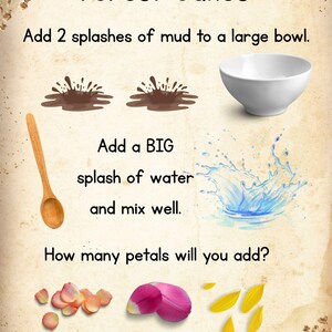 Mud Kitchen Sensory Recipe Cards. Printable Early Years Recipe Cards ...