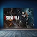Resident Evil 4 Wall Art Poster, RE4, Resident Evil, Leon & Ashley ...