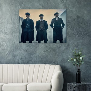 Peaky Blinders Wall Art Poster, Thomas Shelby, Show, Poster, Wall Art ...