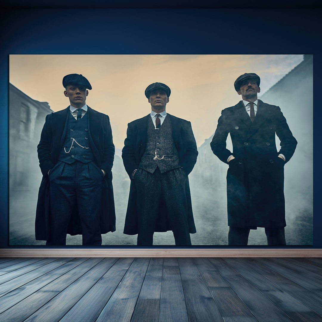 Peaky Blinders Wall Art Poster, Thomas Shelby, Show, Poster, Wall Art ...