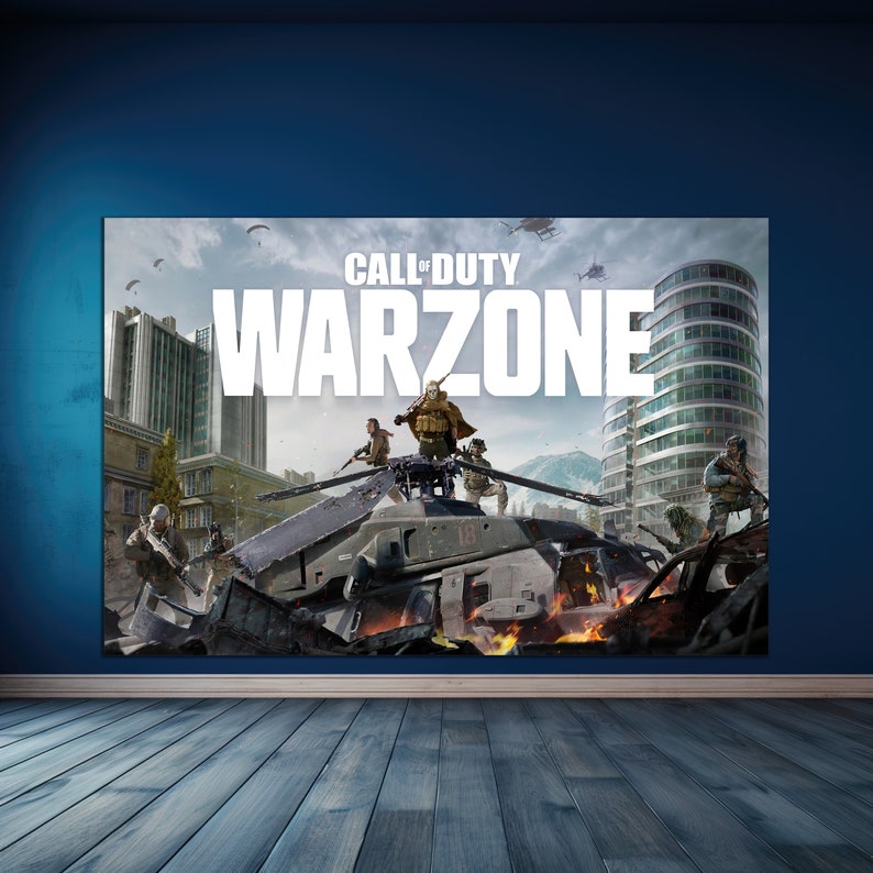Call of Duty Warzone Poster, COD, Black Ops, Modern Warfare, Quality - Etsy