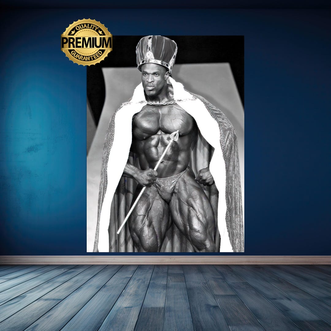 Ronnie Coleman Premium Matte Poster | Wall Art | Gym | Bodybuilding ...