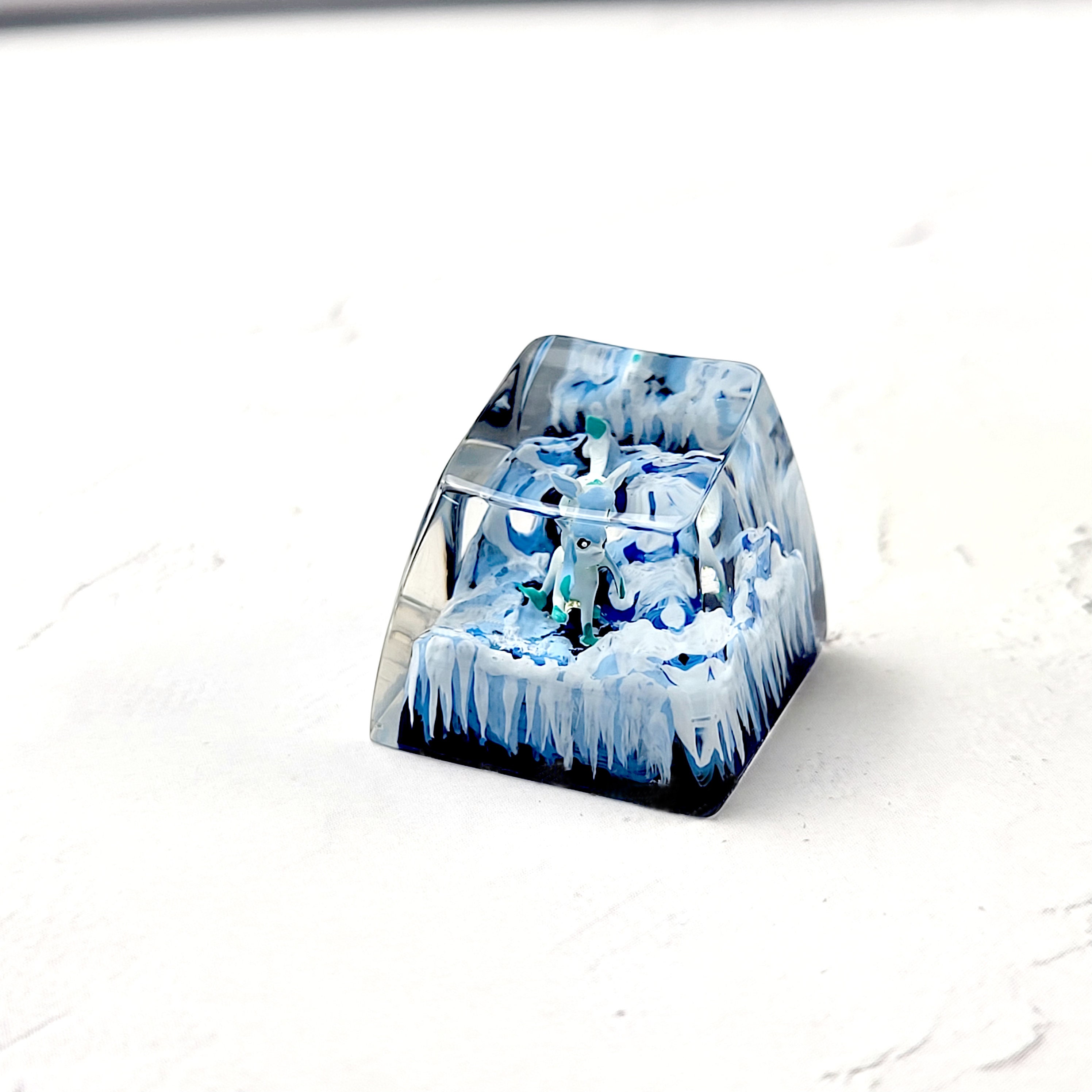 Glaceon Pokemon Pokemon Keycap Custom Keycap Artisan - Etsy Canada