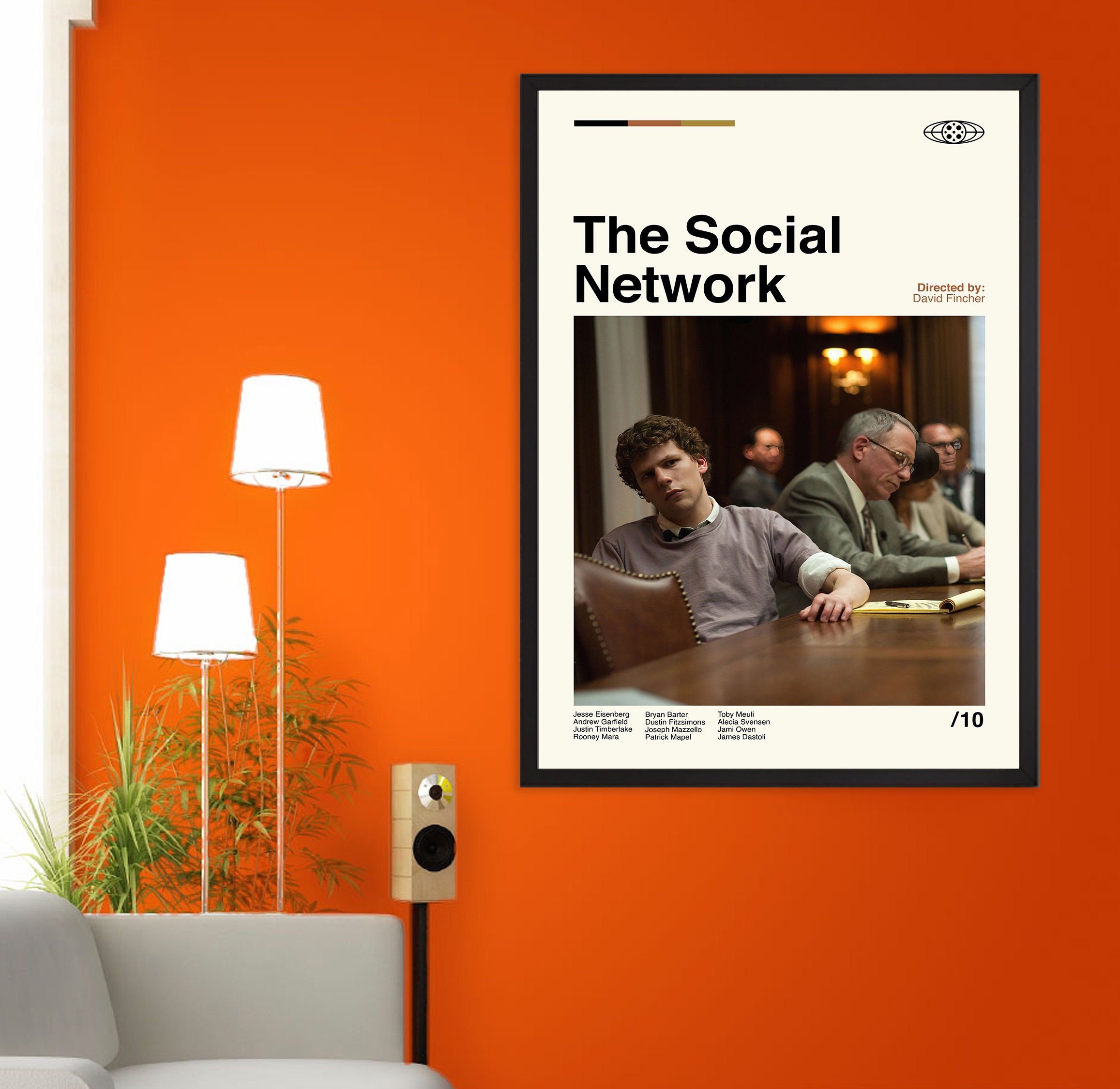 Justin Timberlake Social Network Poster