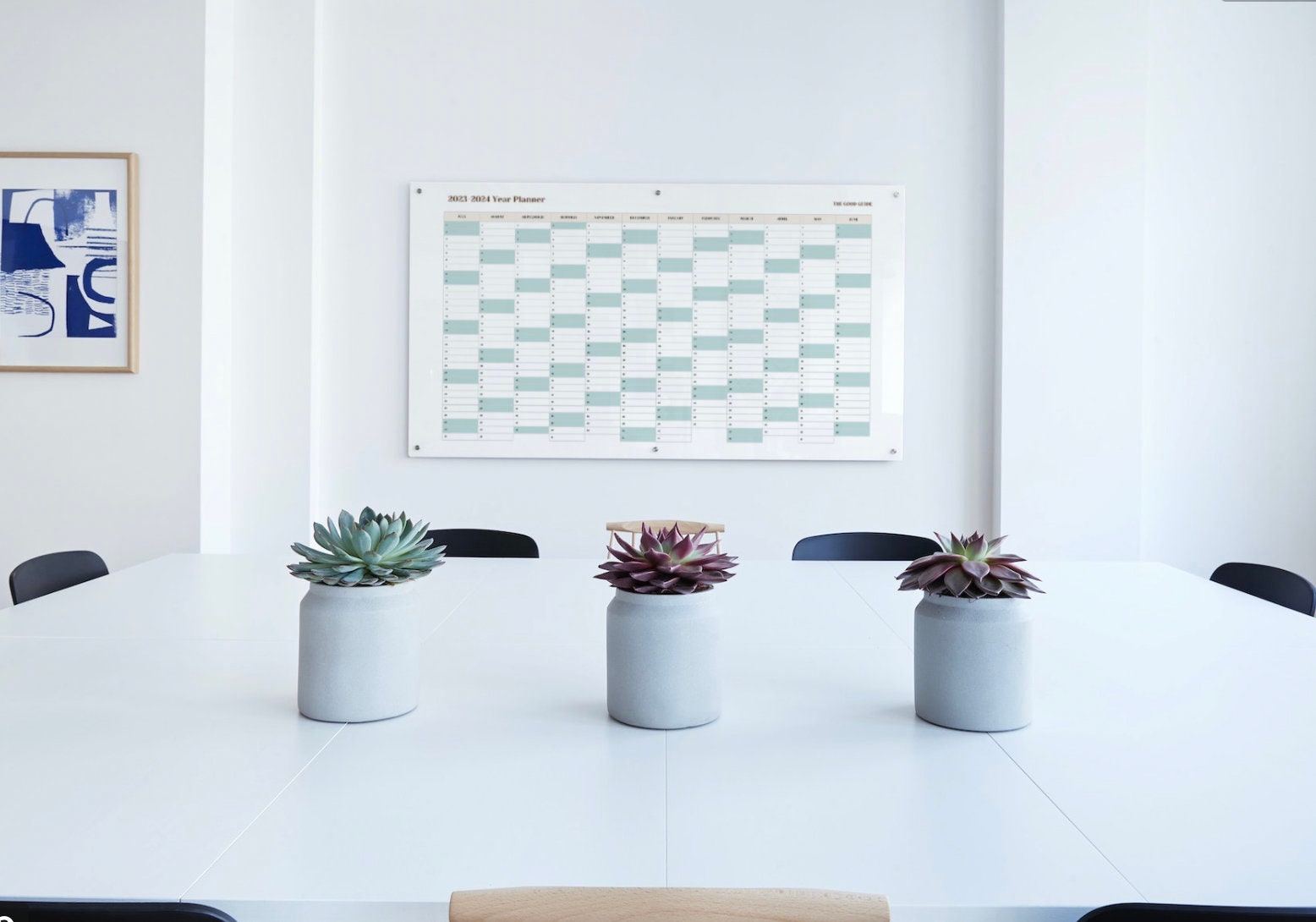 PRINTABLE 2023 - 2024 July Start Academic Wall Calendar | PDF Instant ...