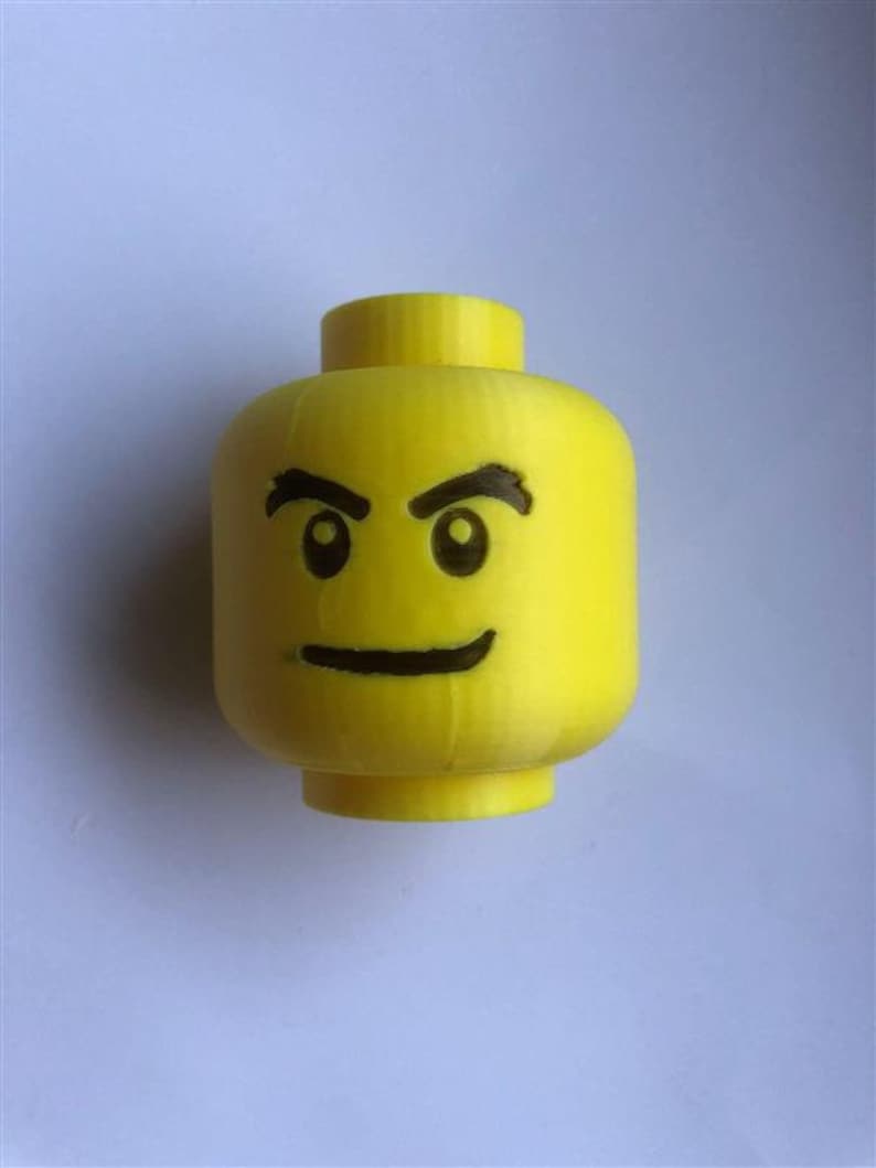 LEGO Head Gear Knob - Shifter Knob Replica LEGO Head With Different ...