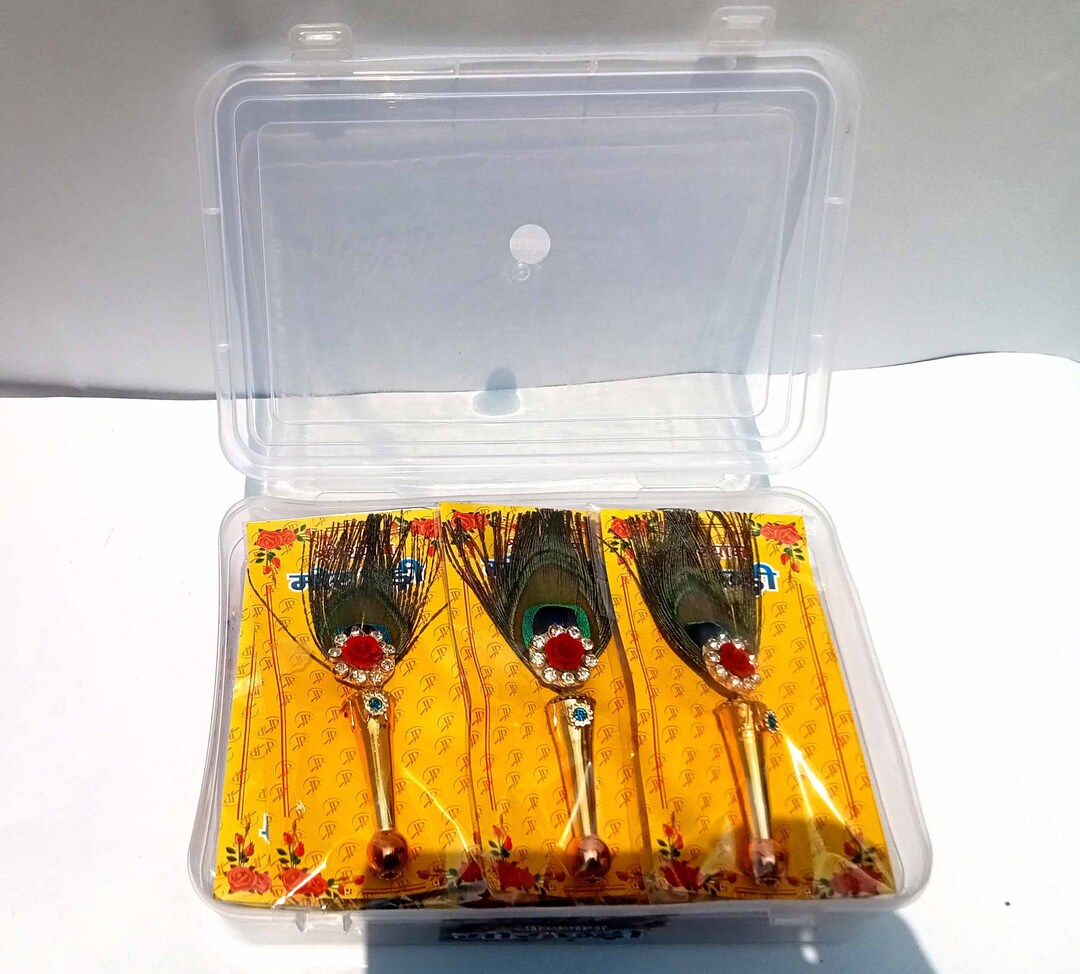 Mor Pankh for Laddu Gopal Handmade Morpankh Chadi for Home Decor, Good ...