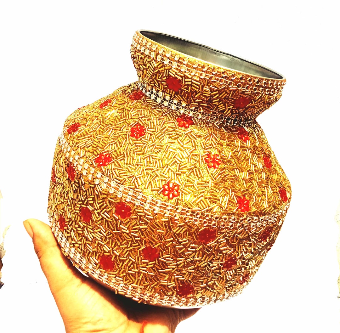 Designer Kalash for Wedding/marriage/puja Ideal Item for Puja. Can Be ...