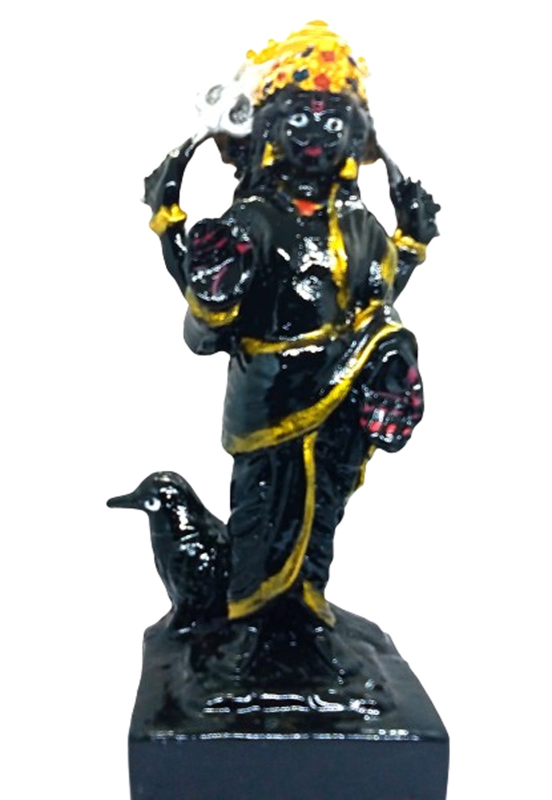 Shani Dev Idol Statue Puja Murti for Home Office Temple Positivity God ...