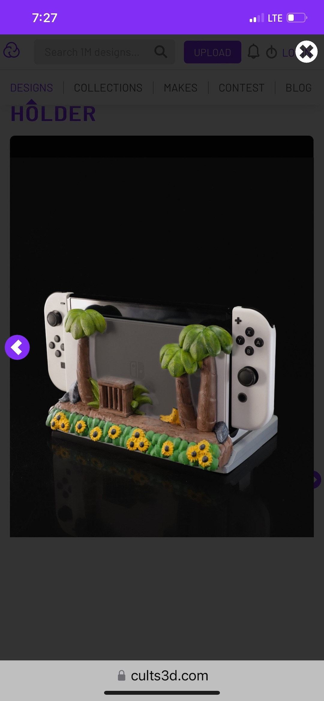 Nintendo Switch Console Holder - Etsy