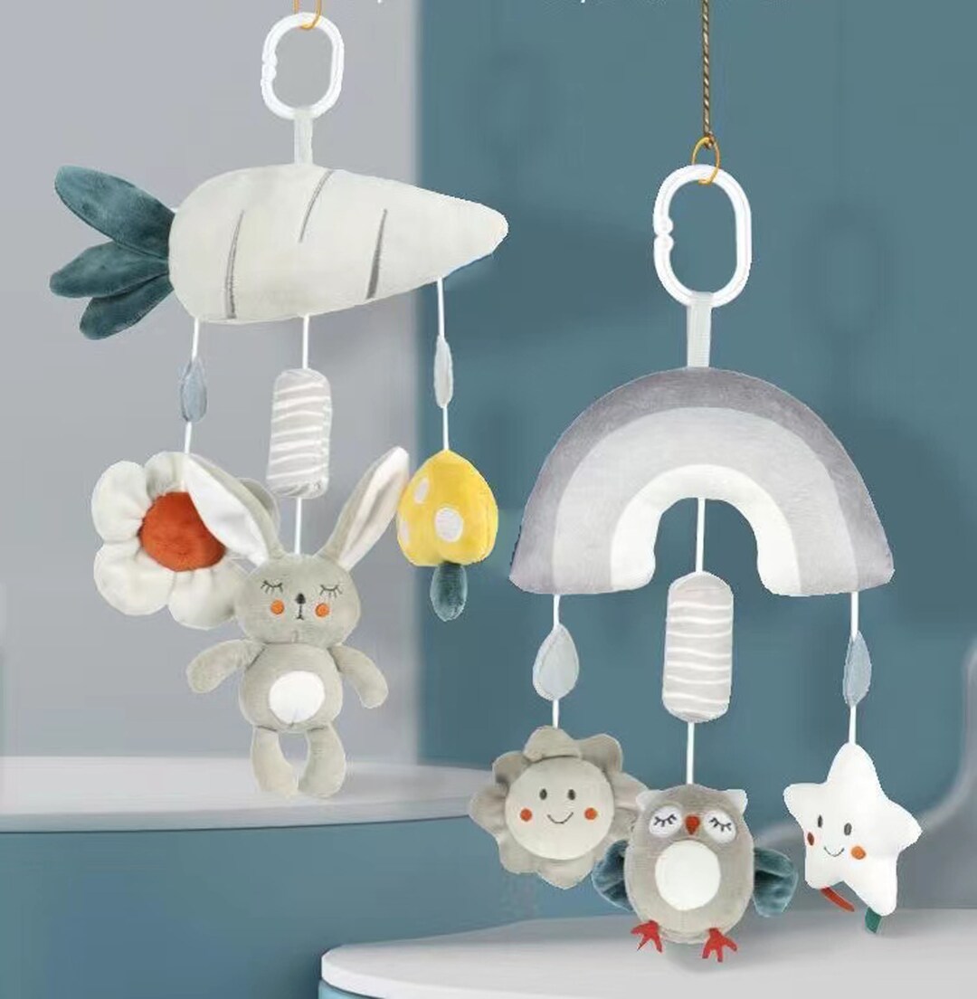 Rainbow Caterpillar Crocodile Wind Chimes Rattles crib Toys - Etsy