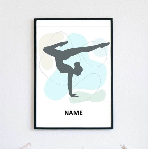 Gymnastics Poster - Etsy